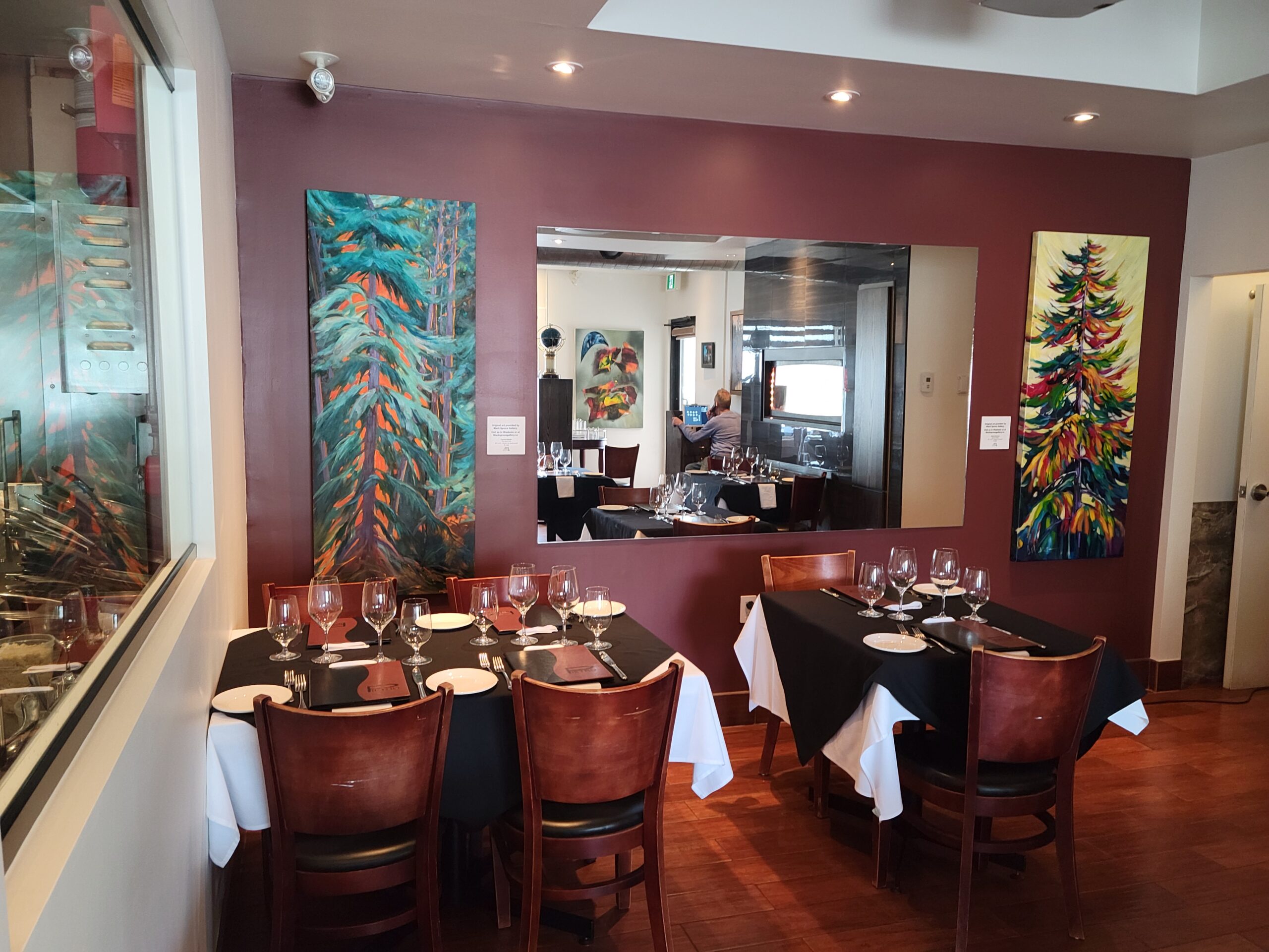 Fine Dining and Fine Art - A Perfect Combination! - Black Spruce Gallery